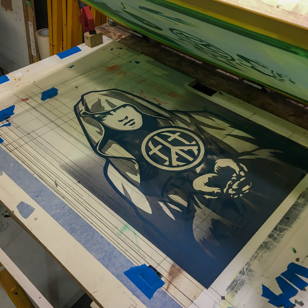 Silk Screen Posters for House of Roulx - AntiDesigns Boston MA