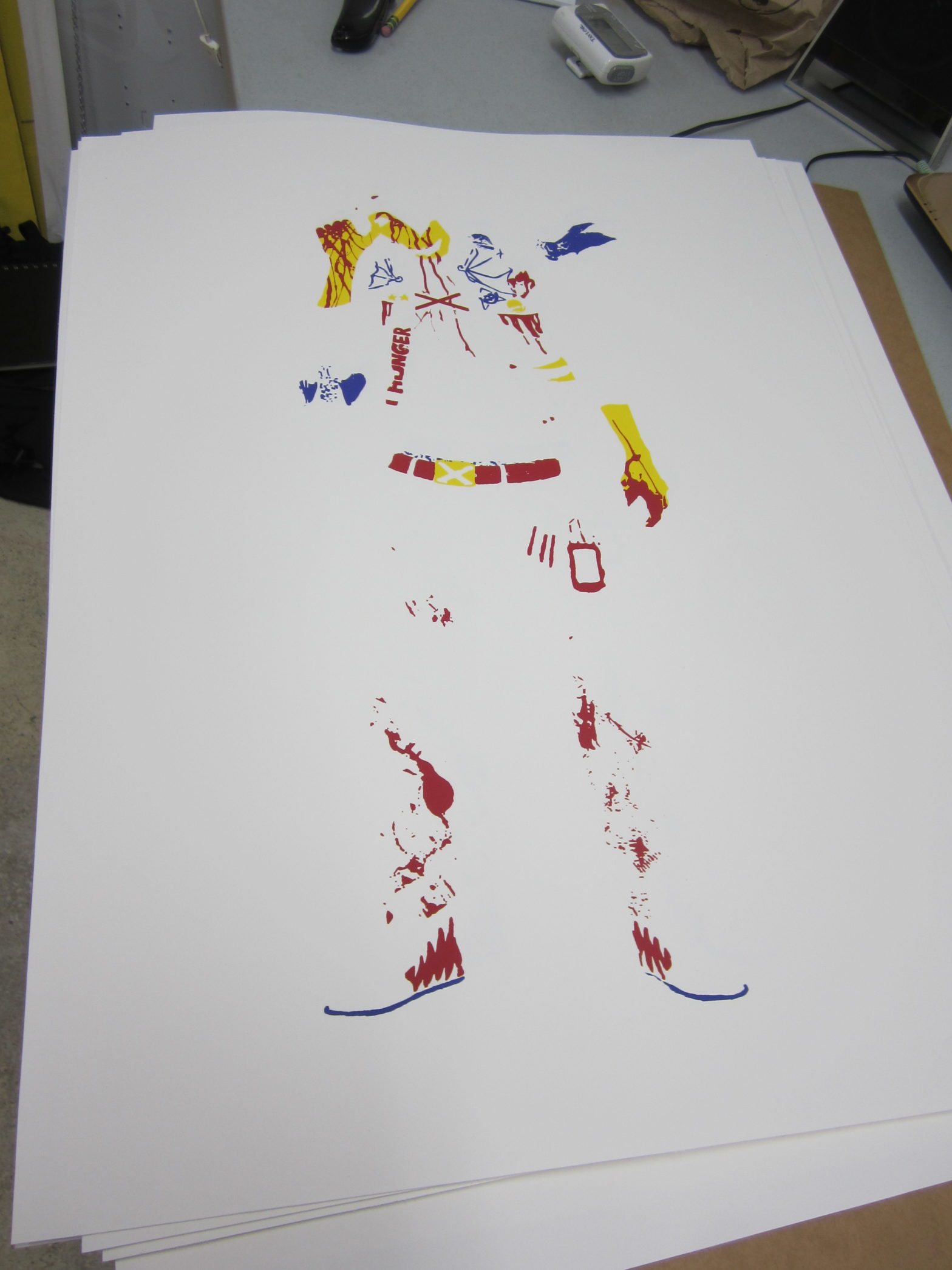 Boneface art print - AntiDesigns